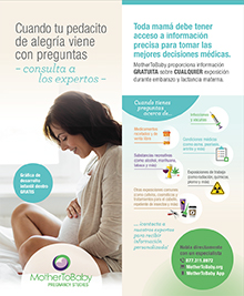 Request Materials - Patient Information and Studies | MotherToBaby